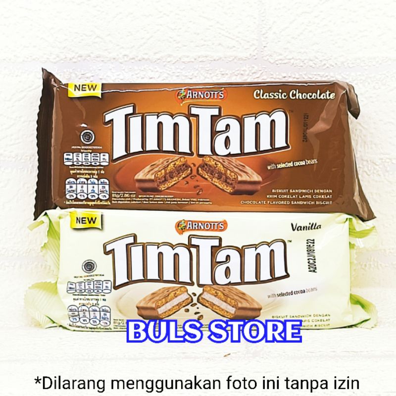 Jual Tim Tam Biskuit Cheese Cake, Vanila, Chocolate 81gr | Shopee Indonesia