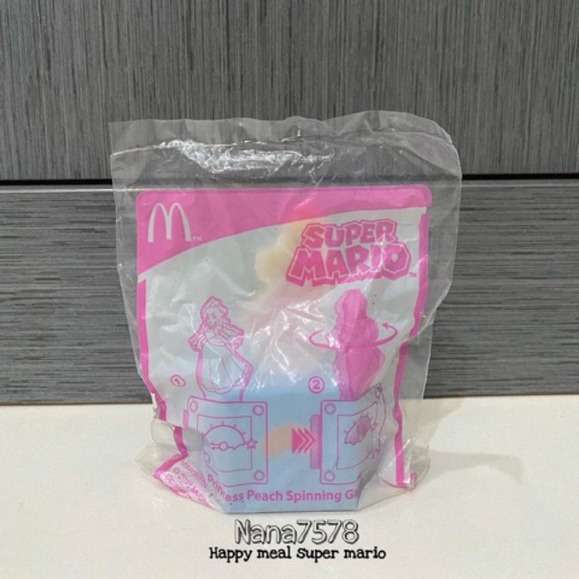 Jual Mainan happy meal princess peach spinning game | Shopee Indonesia
