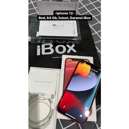 Jual iPhone iBox 12 64GB ️ | Shopee Indonesia
