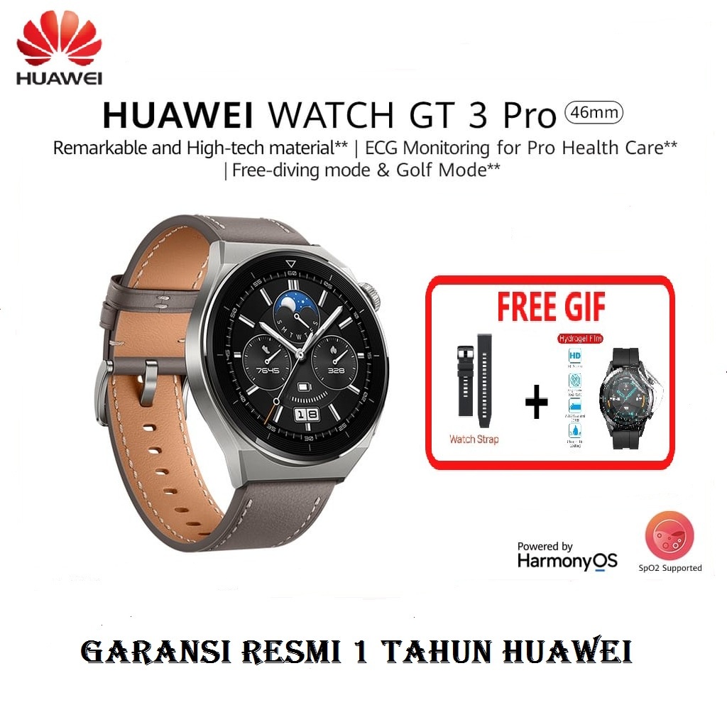 Jual HUAWEI WATCH GT 3 PRO & GT 3 HARMONIS OS | Shopee Indonesia