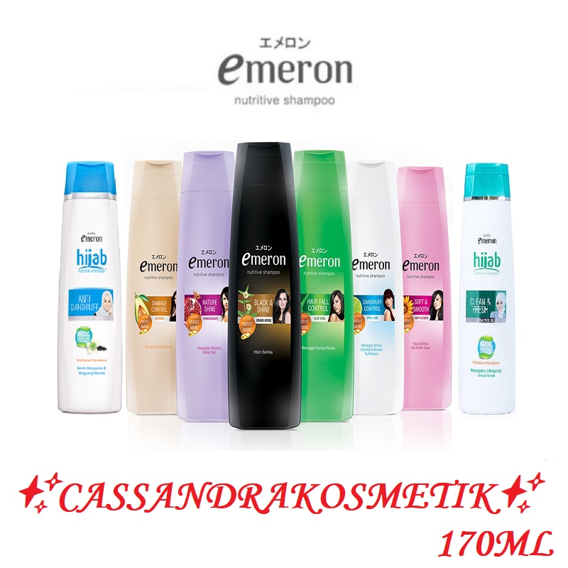 Jual EMERON SHAMPOO BOTOL 70ML/170ML ALL VARIANTS | Shopee Indonesia