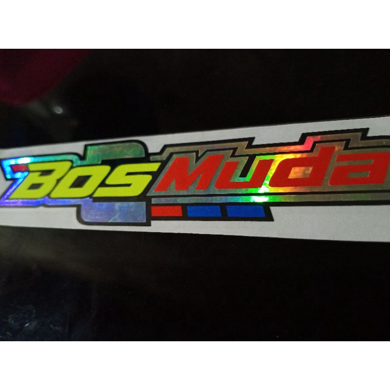 Jual stiker bos muda Indonesia|Shopee Indonesia