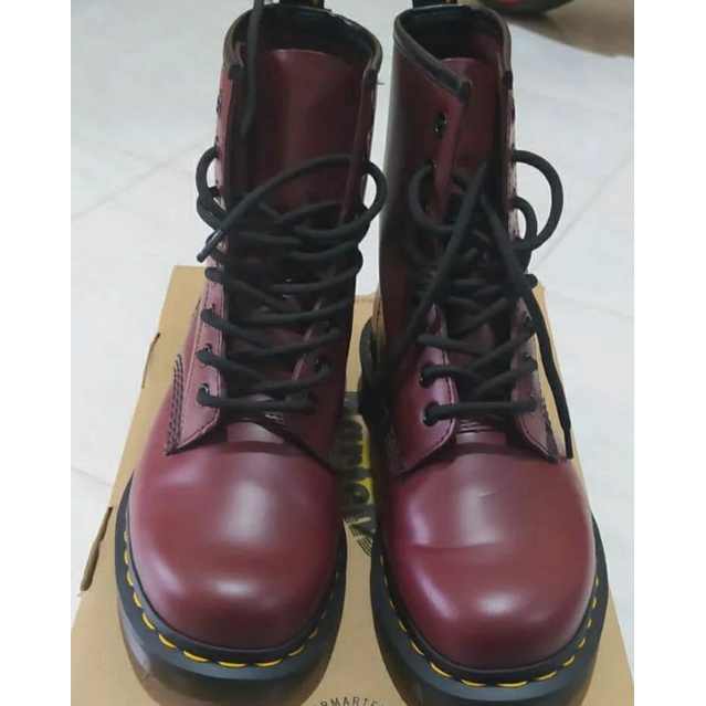 Jual Dr Martens 1460 Cherry Red | Shopee Indonesia