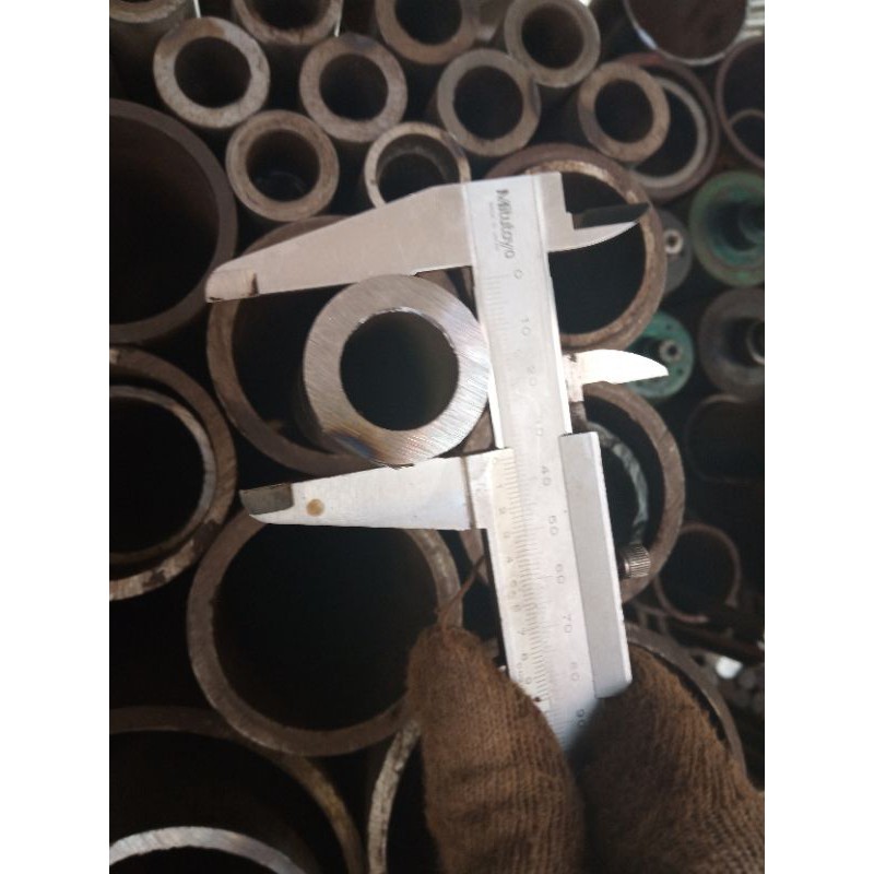 Jual Pipa Besi Seamles 1 inch tebal 7 mili panjang 100 Cm | Shopee ...
