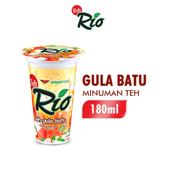 Jual Teh Rio Gula Batu 180 mL | Shopee Indonesia