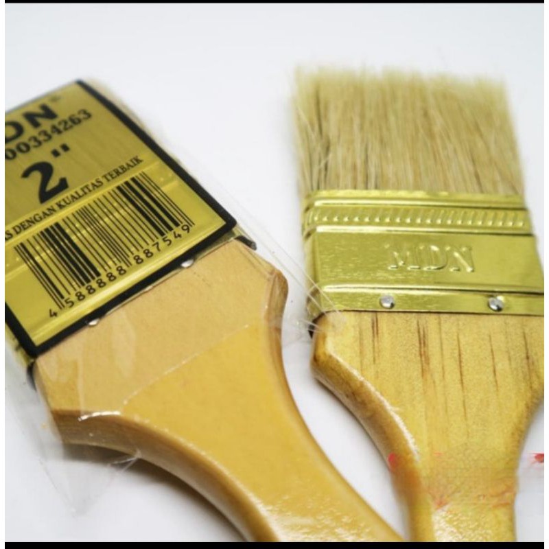 Jual kuas cat 2" inch inchi mdn Kuas tembok kuas kayu kuas alat cat ...