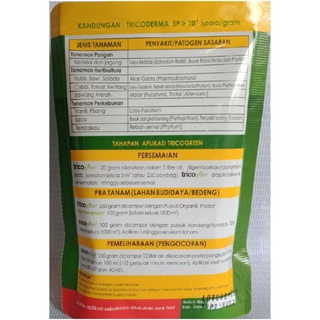 Jual tricogreen trichoderma biofungisida fungisida 100gr | Shopee Indonesia