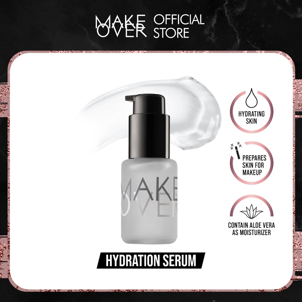 Jual MAKE OVER Hydration Serum 33 ml - Hydrating Makeup Primer | Shopee Indonesia