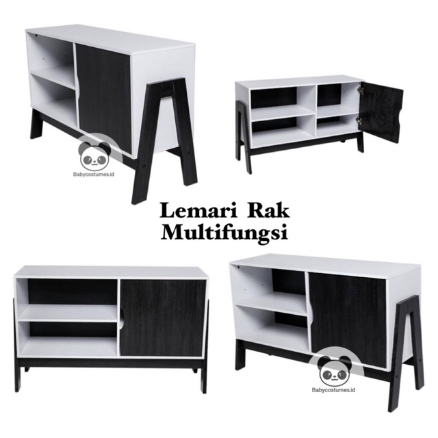 Jual Lemari rak multifungsi/ rak susun/ lemari pajangan / lemari kayu ...