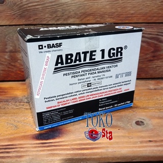 Jual Abate 1 GR 1GR 1 Dos 50 Sachet @ 10 gram Larvasida Ampuh Pembasmi ...