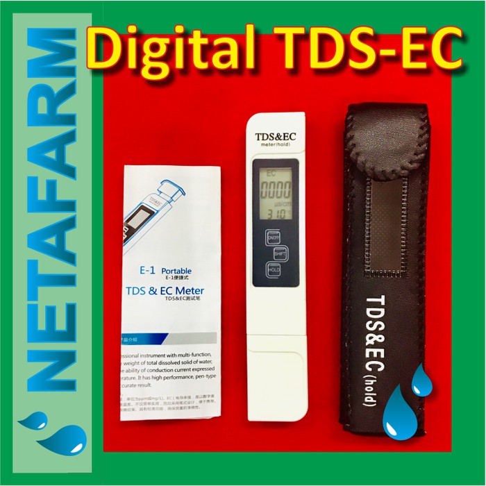 Jual TDS & EC Digital - Alat Ukur Tes Air Indonesia|Shopee Indonesia