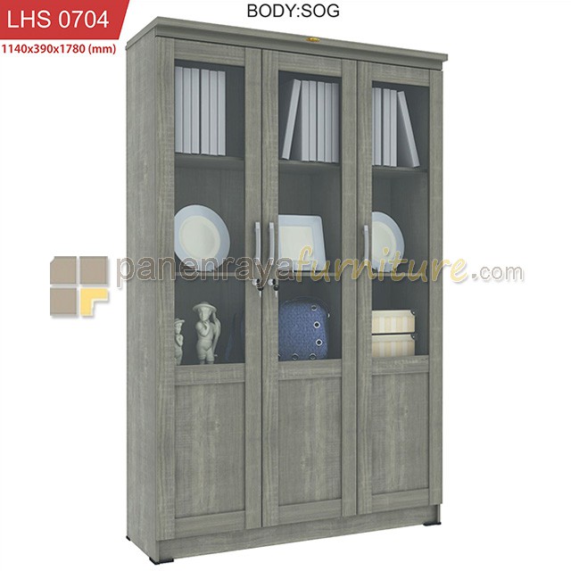 Jual LEMARI PAJANGAN ROMARO LHS 0704 (SONOMA OAK - GREY) | Shopee Indonesia