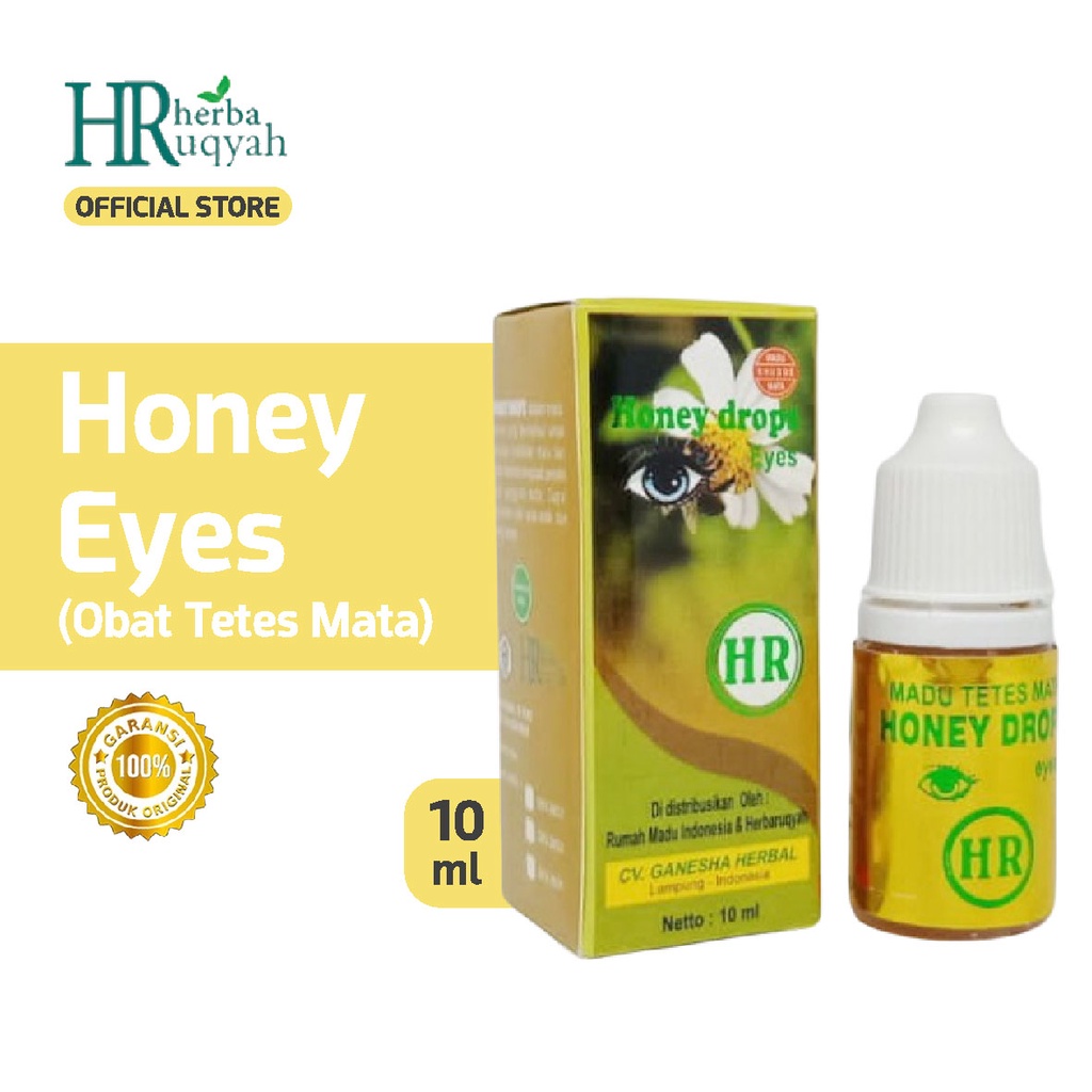 Jual Honey Drops Eyes Obat Mata Minus dan Obat Katarak/membersihkan ...