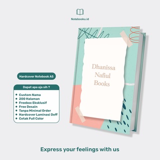 Jual Custom Buku Catatan Notebook FR 1 Hardcover A5 100 Lembar Planner ...