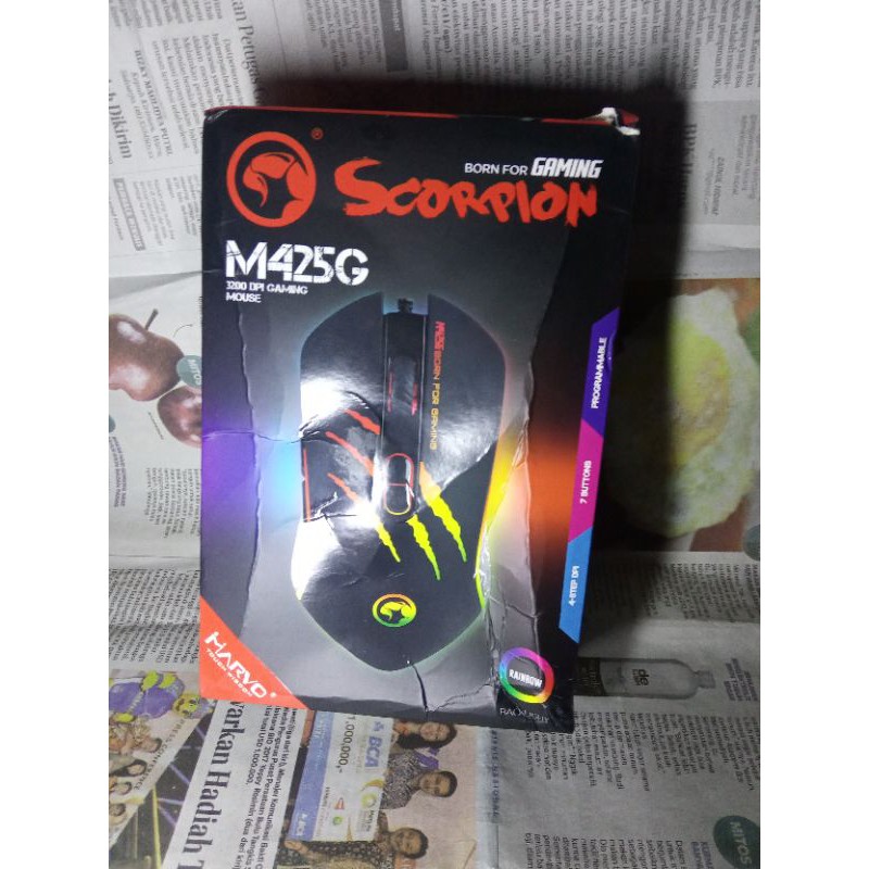 Jual mouse gaming marvo M425G | Shopee Indonesia