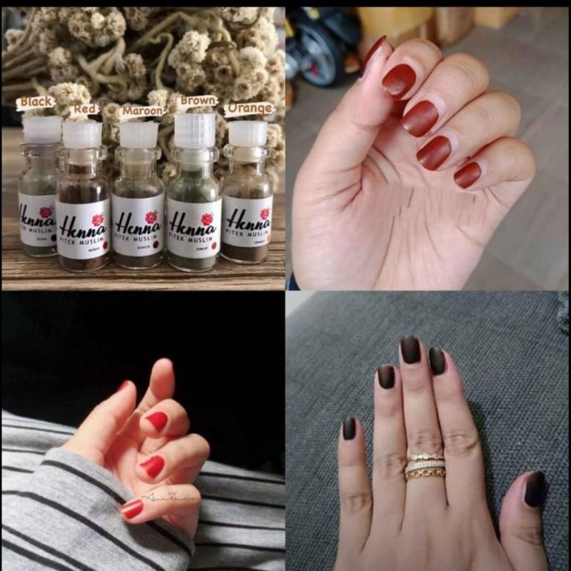 Jual [AST] KUTEK HENNA BOTOL 3ML//PACAR MUSLIM KUKU//PACAR ARAB/KUTEK ...