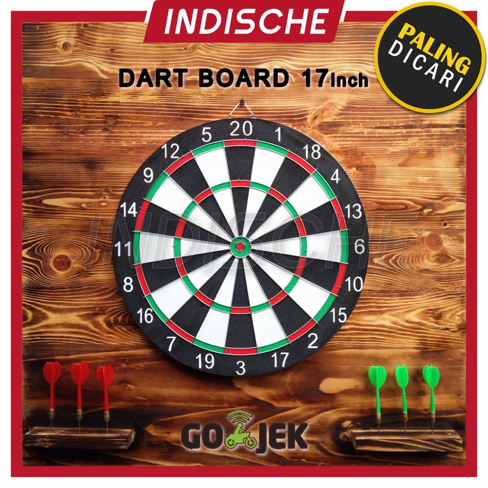 Jual Dart Board / Dart Game / Papan Dart / Papan Lempar Busur Asli ...
