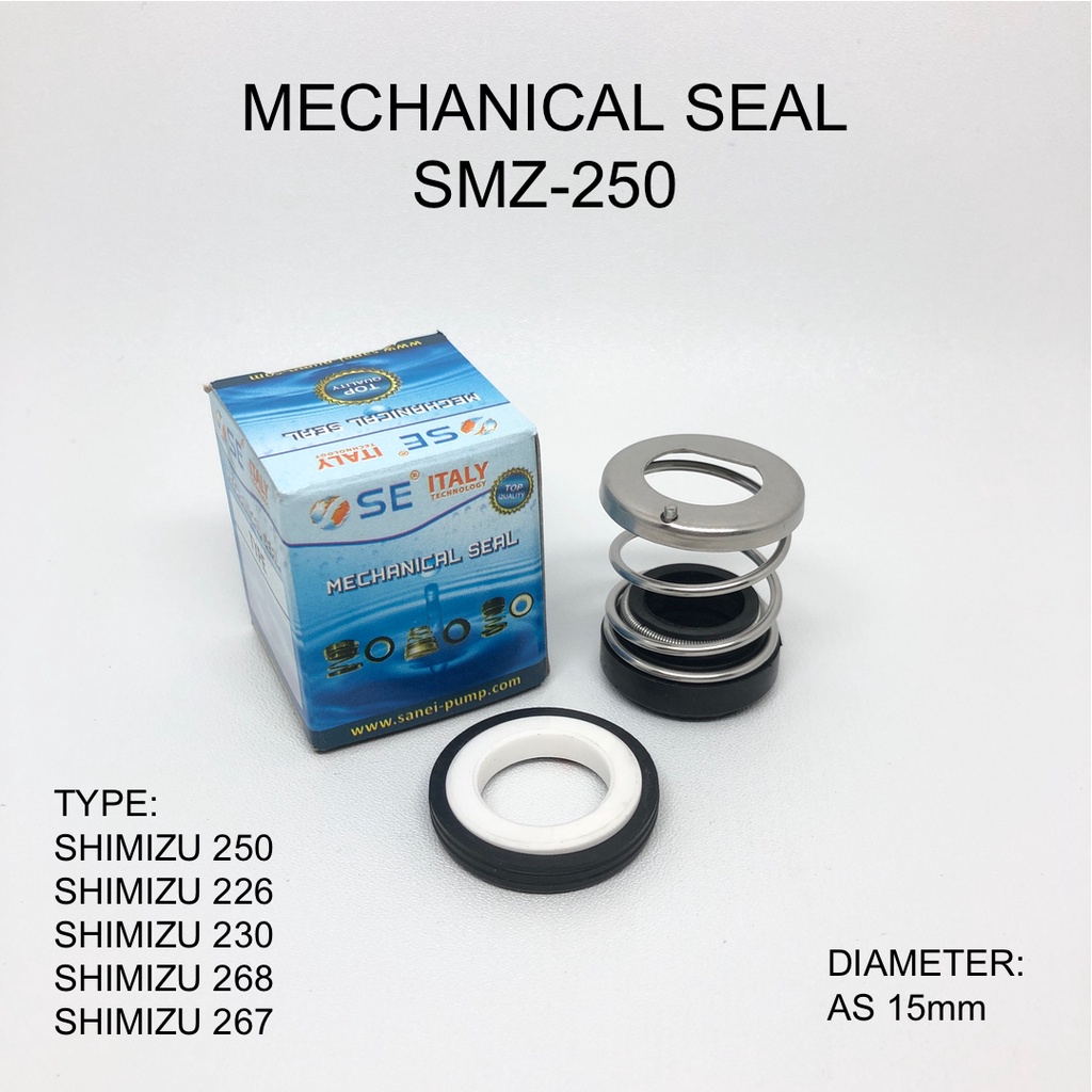 Jual MECHANICAL SEAL SHIMIZU SMZ-250 | PS 226 230 BIT | SIL MEKANIK ...