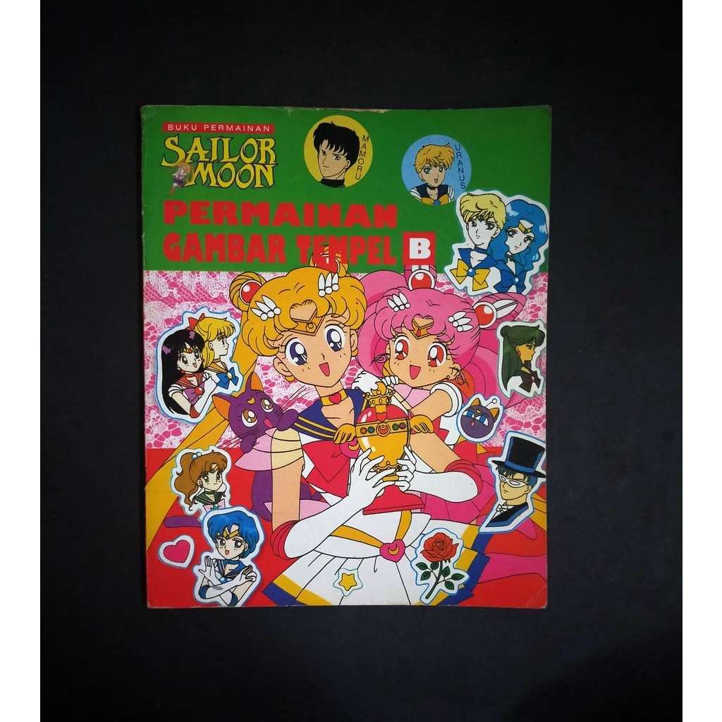 Jual Buku Komik Permainan Sailor Moon Permainan Gambar Tempel B | Shopee Indonesia