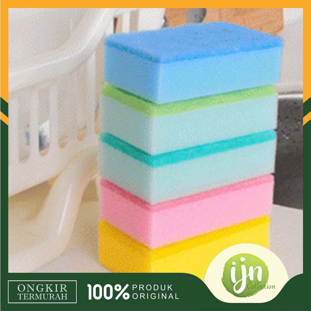 Jual Spons Cuci Piring Warna Warni Spon Sponge Sabut Jaring Alat ...