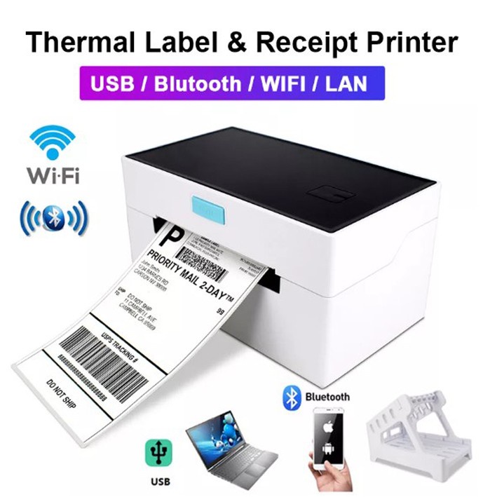 Jual Printer Thermal LP - 9220 Bluetooth Barcode-Label cetak Alamat/Resi POS 9220 | Shopee Indonesia