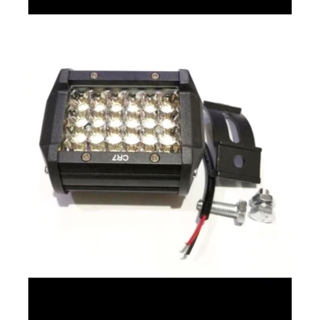 Lampu Tembak Sorot Led Cree Motor Mobil 24 titik mata 36watt 4322 flash kedap-kedip super terang ...