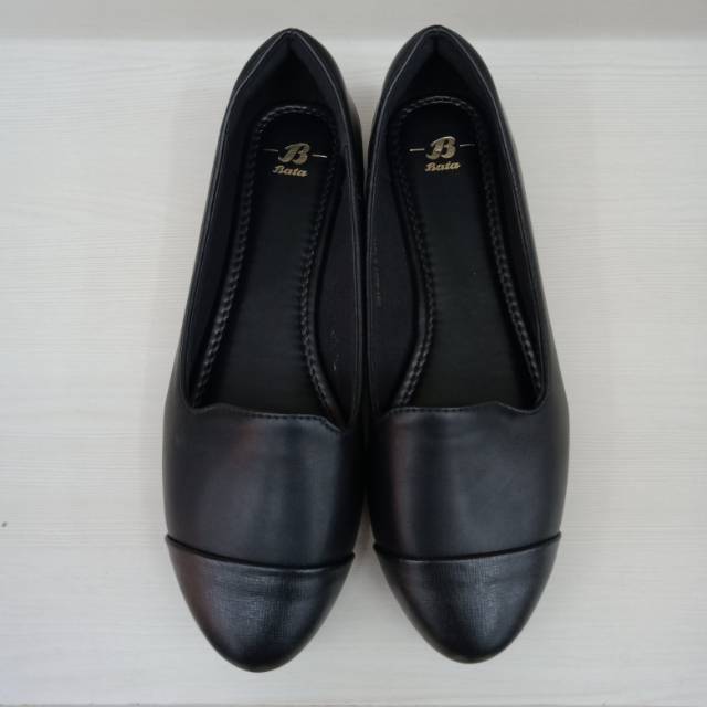Jual Sepatu BATA FLAT ORIGINAL CEWEK WARNA HITAM | Shopee Indonesia