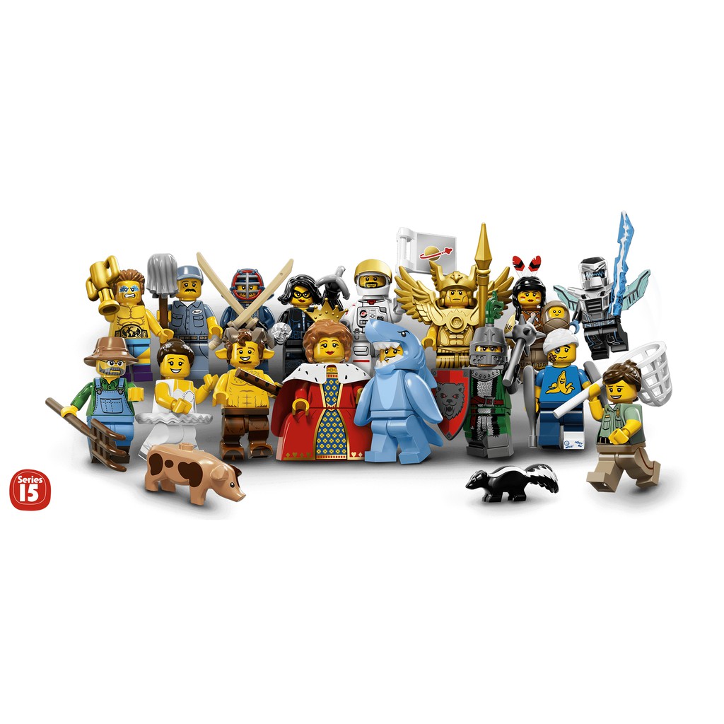Jual LEGO 71011 - LEGO MINIFIGURES SERIES 15 SET (16PCS) Indonesia ...