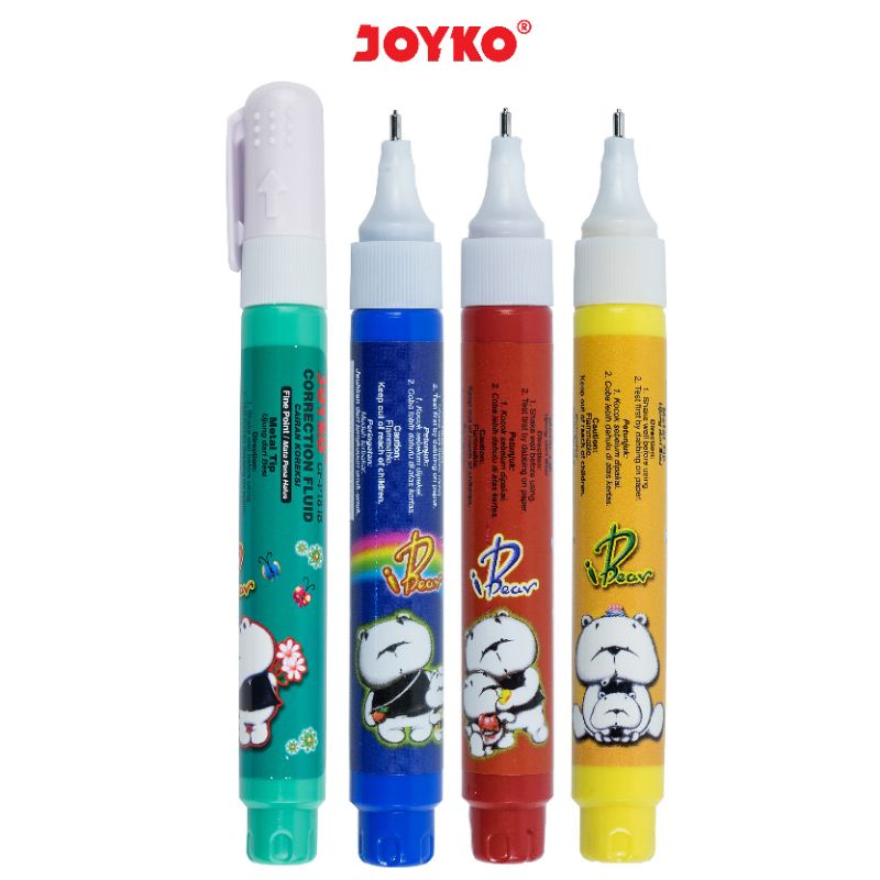 Jual Tip-Ex Joyko CF-P18IB Correction Fluid Penghapus Pulpen Tipe-X ...