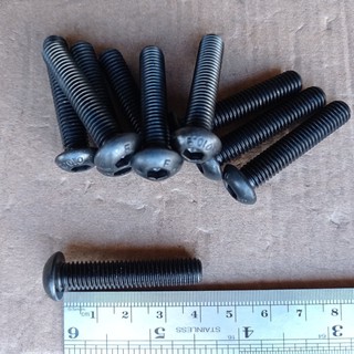 Jual BAUT L BUTTON M8 X 40 BAJA / BAUT M8 / BAUT 13 KUNCI L5 / L 5 / BAUT L M8 X 40 BUTTON ...