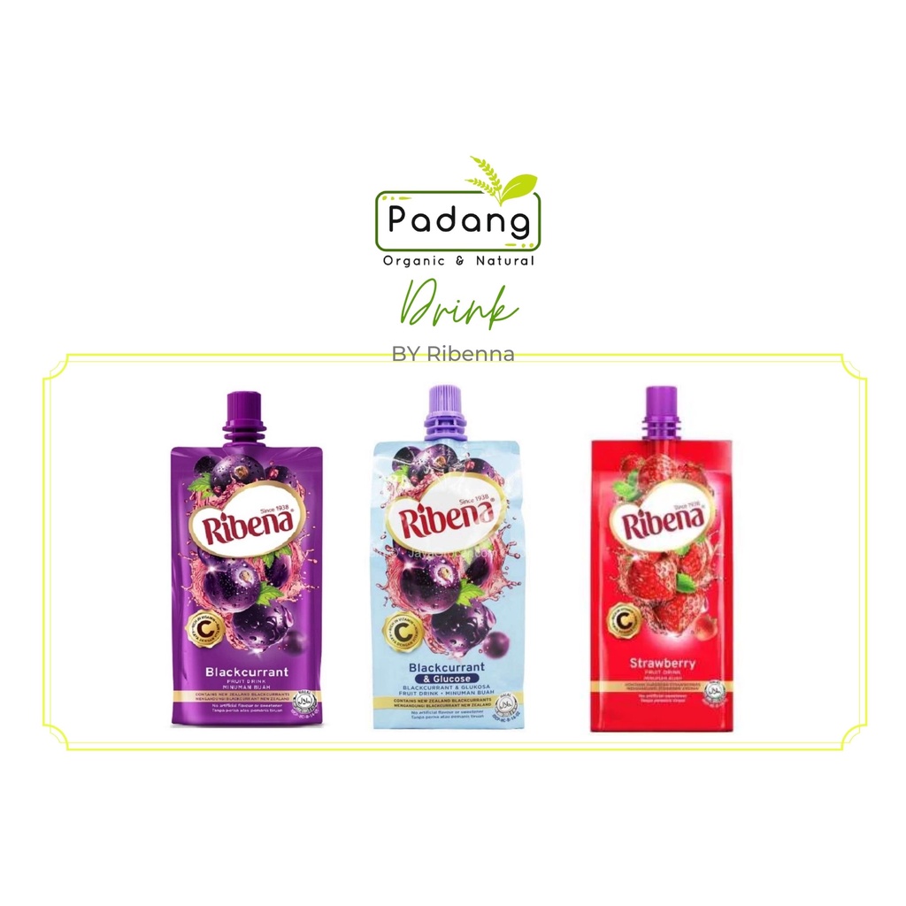 Jual Ribena - Blackcurrant & Strawberry Drinks (330ml) | Shopee Indonesia