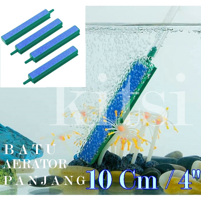 Jual BATU AERATOR PANJANG 10 CM - 4" inch / Gelembung Udara Aquarium ...
