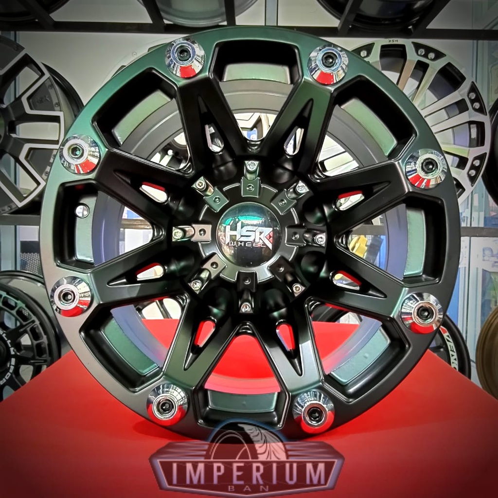 Jual Velg Mobil Model Offroad Ring 15 Pelak HSR KLEK R15X8 H5X114,3 ...