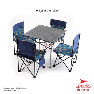 Jual SPEEDS Meja Camping Lipat Set Meja Kursi Lipat Meja Camping Piknik ...