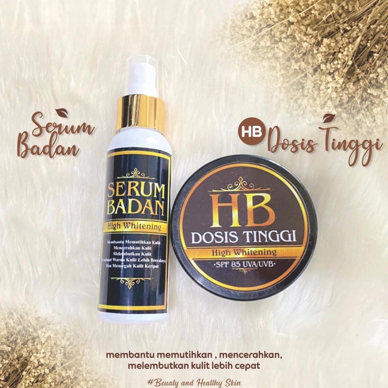 Jual Paket Komplit (Serum Badan & HB Dosis Tinggi) | Shopee Indonesia
