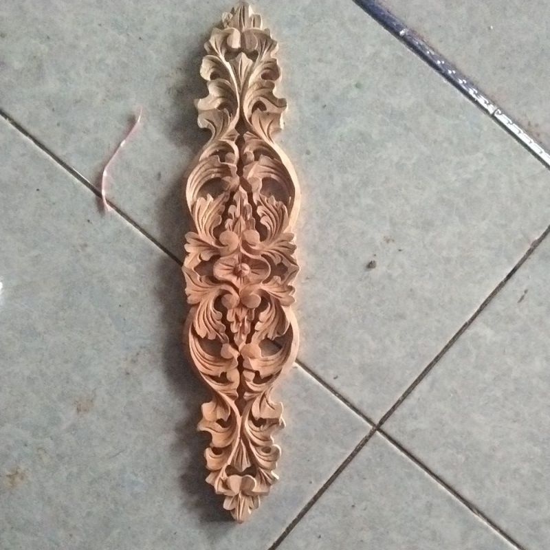 Jual ornamen ukiran tempel 44x10 | Shopee Indonesia