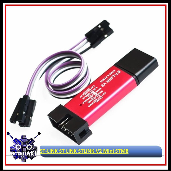 Jual ST LINK Stlink ST-Link V2 Mini STM8 STM32 Downloader Programmer ...