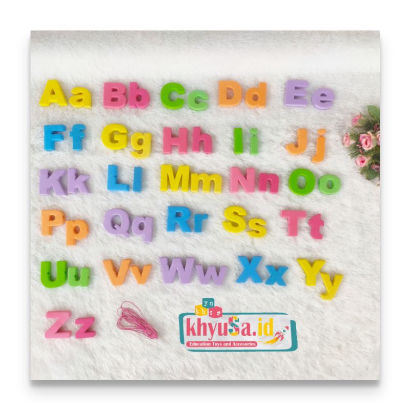 Jual Meronce Alfabet / Mengenal Huruf / Montessori | Shopee Indonesia