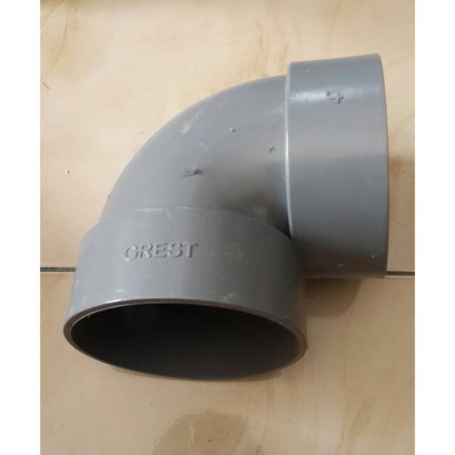 Jual Knie L 4" Inch GREST SOCKET Knie Knee Fitting Pvc Sambungan Pipa Pvc Paralon Air Ledeng ...