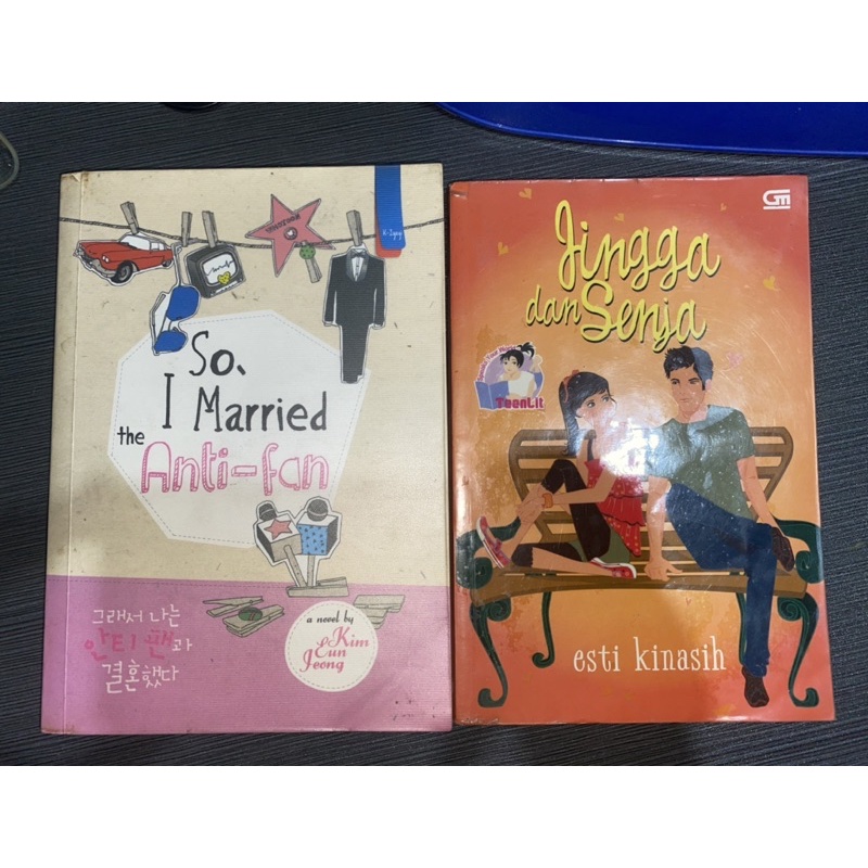 Jual Novel Bekas Jingga Dan Senja So I Married Anti Fan Shopee