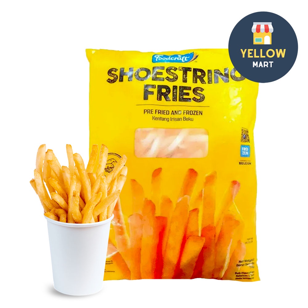Jual Foodcraft Kentang Shoestring French Fries 1 Kg (FROZEN FOOD ...