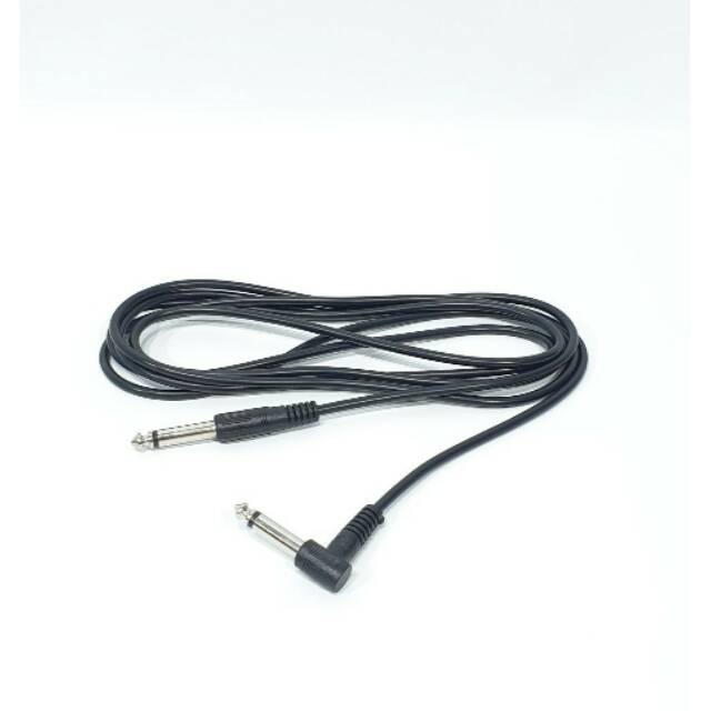 Jual Kabel Jack Gitar dan Bass Elektrik Model L Panjang 3 Meter KABEL ...