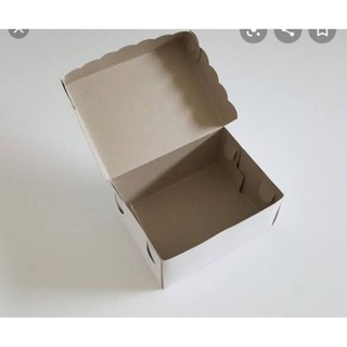 Jual Kotak Kertas Nasi / Snack Box R3 Polos Tepi Renda | Shopee Indonesia