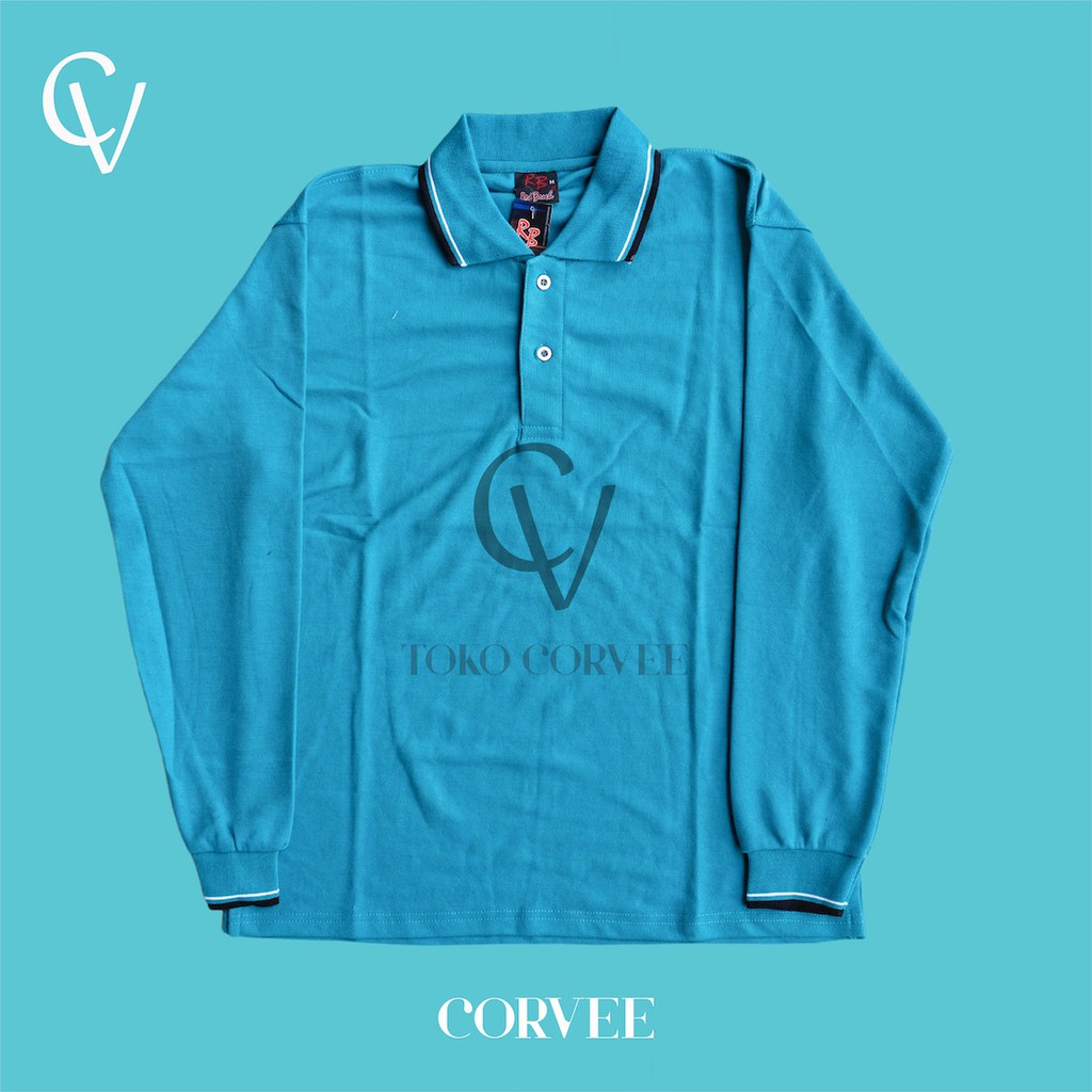 Jual Kaos Kerah Lengan Panjang (Tosca Tua List)/Kaos Polo Pria/Kaos ... Jual Kaos Kerah Lengan Panjang (Tosca Tua List)/Kaos Polo Pria/Kaos ...