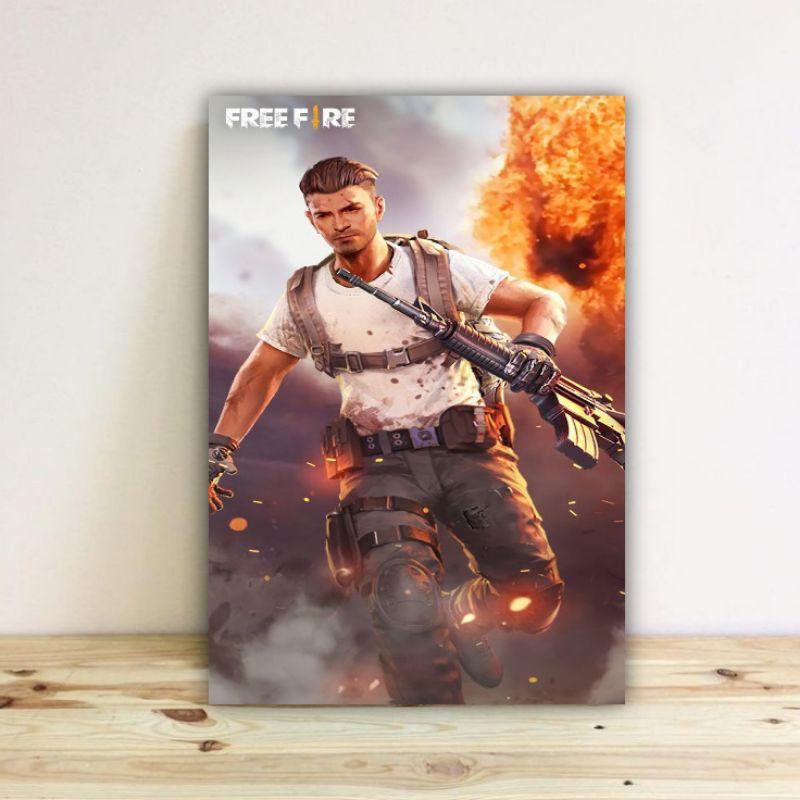 Jual poster hiasan dinding free fire 01. Indonesia|Shopee Indonesia