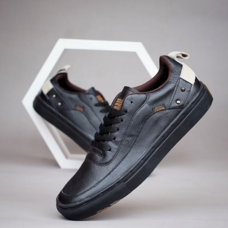 Jual Sepatu Sneakers Pansus Kerja Pria Sneakers Kulit Asli Premium ...