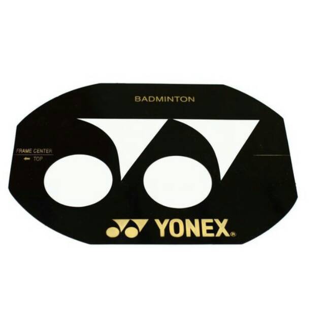 Jual Template Stensil / Stencil Card Cetakan Logo Yonex raket badminton ...