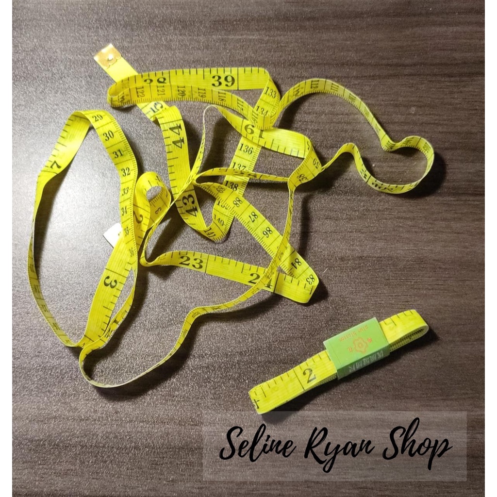 Jual Meteran Kain / Meteran Jahit / Meteran Baju 1.5 meter Model Lipat ...