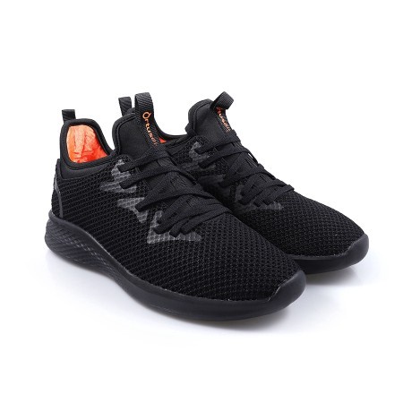 Jual SEPATU SNEAKERS ORTUSEIGHT 100% ORIGINAL Phyton (Full Black ...