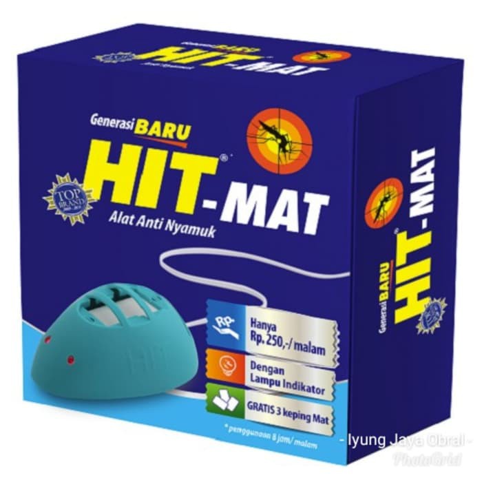 Jual HIT MAT ALAT ANTI NYAMUK ELECTRIK ( COLOKAN) | Shopee Indonesia